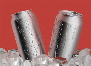 Colourless Coke Can