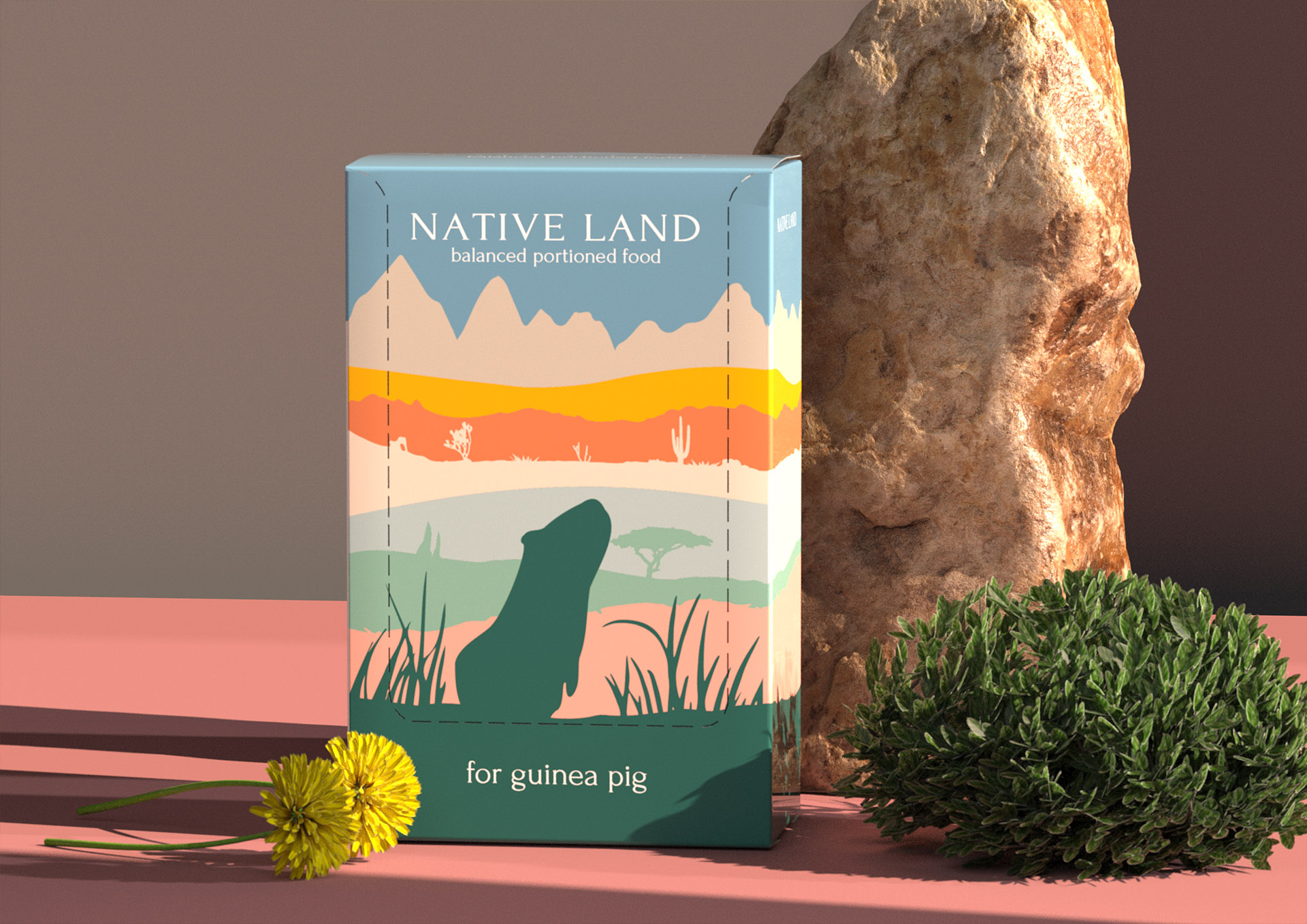 Native Land Food Packaging Design