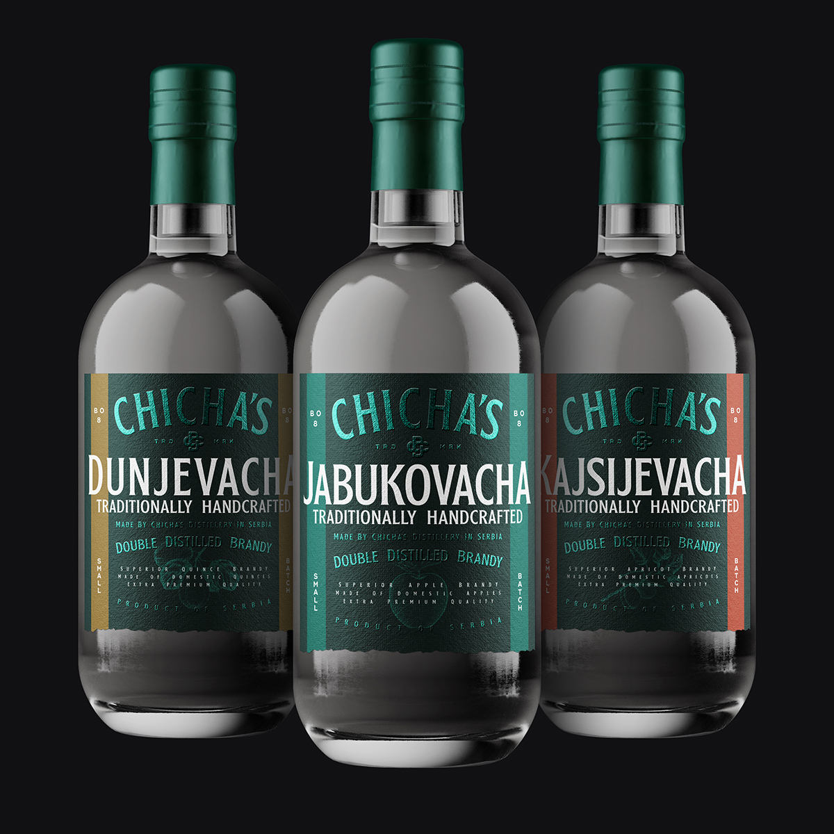 Packaging Design Of Chicha’s Brandy