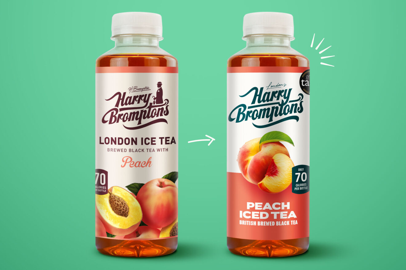 Harry Brompton's Iced Tea Unveils New Packaging Design By Gency
