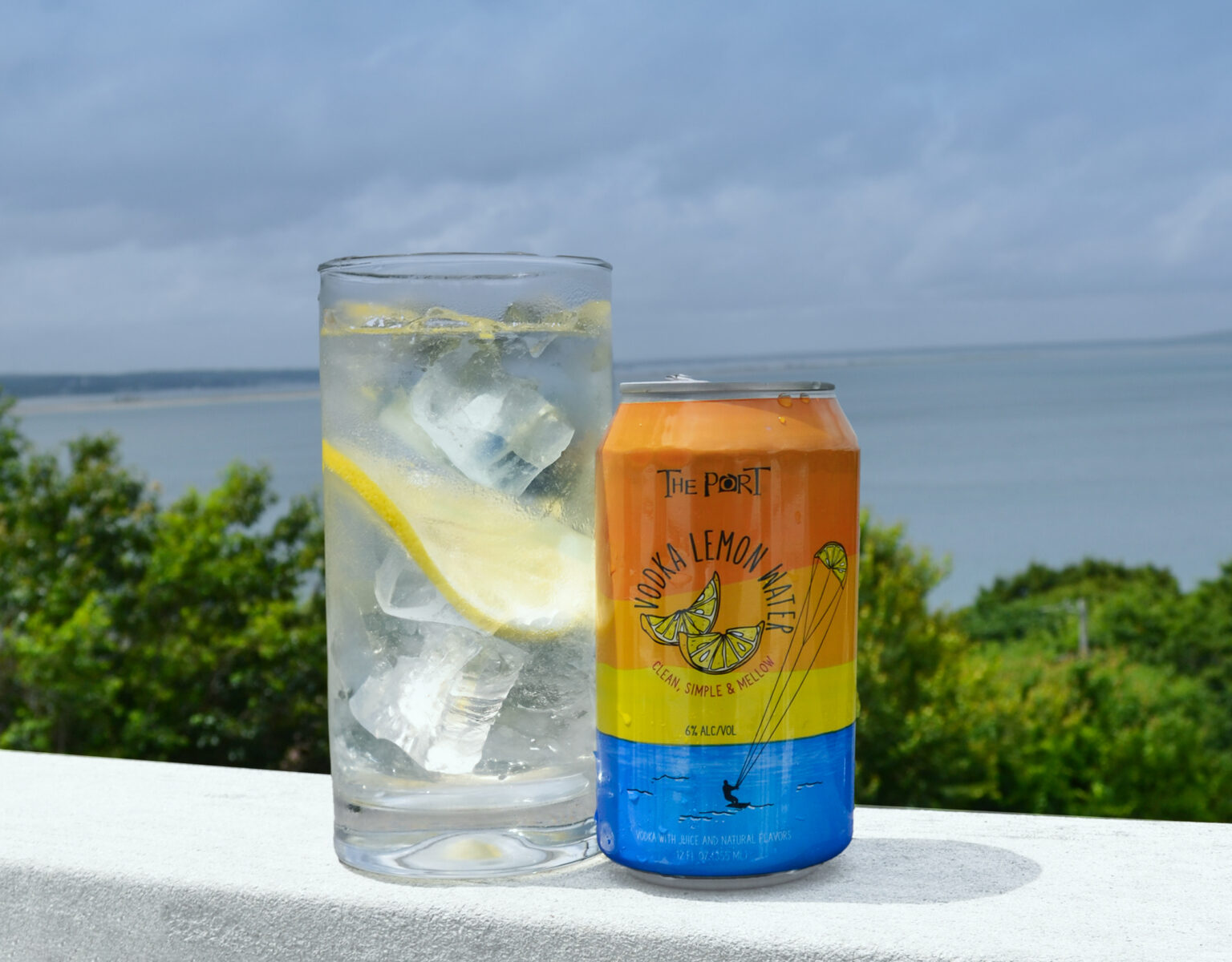 The Port Vodka Lemon Water